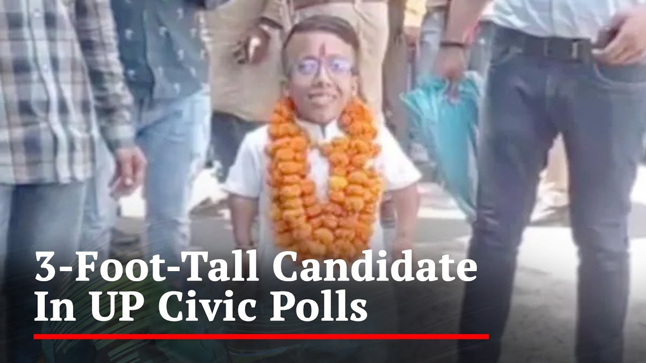 "Height Is My Plus Point": 3-Foot-Tall Candidate In UP Civic Polls ...