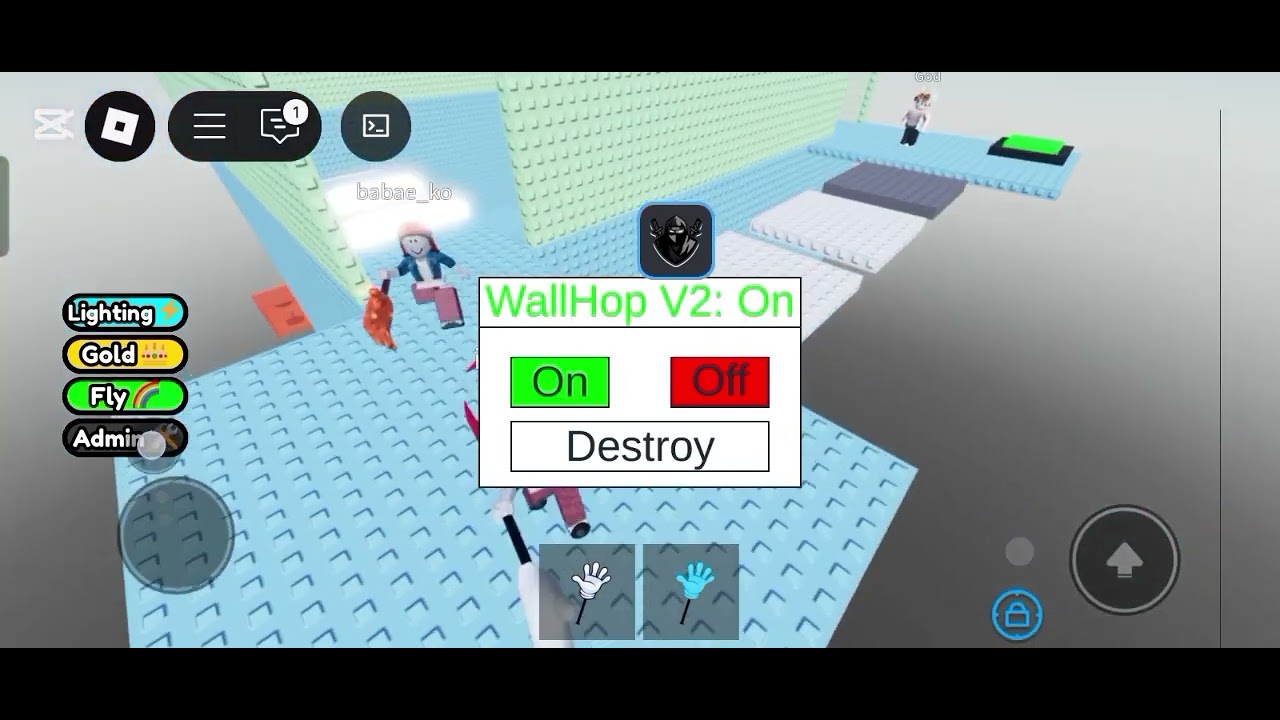 New wall hop script v2 # roblox - YouTube