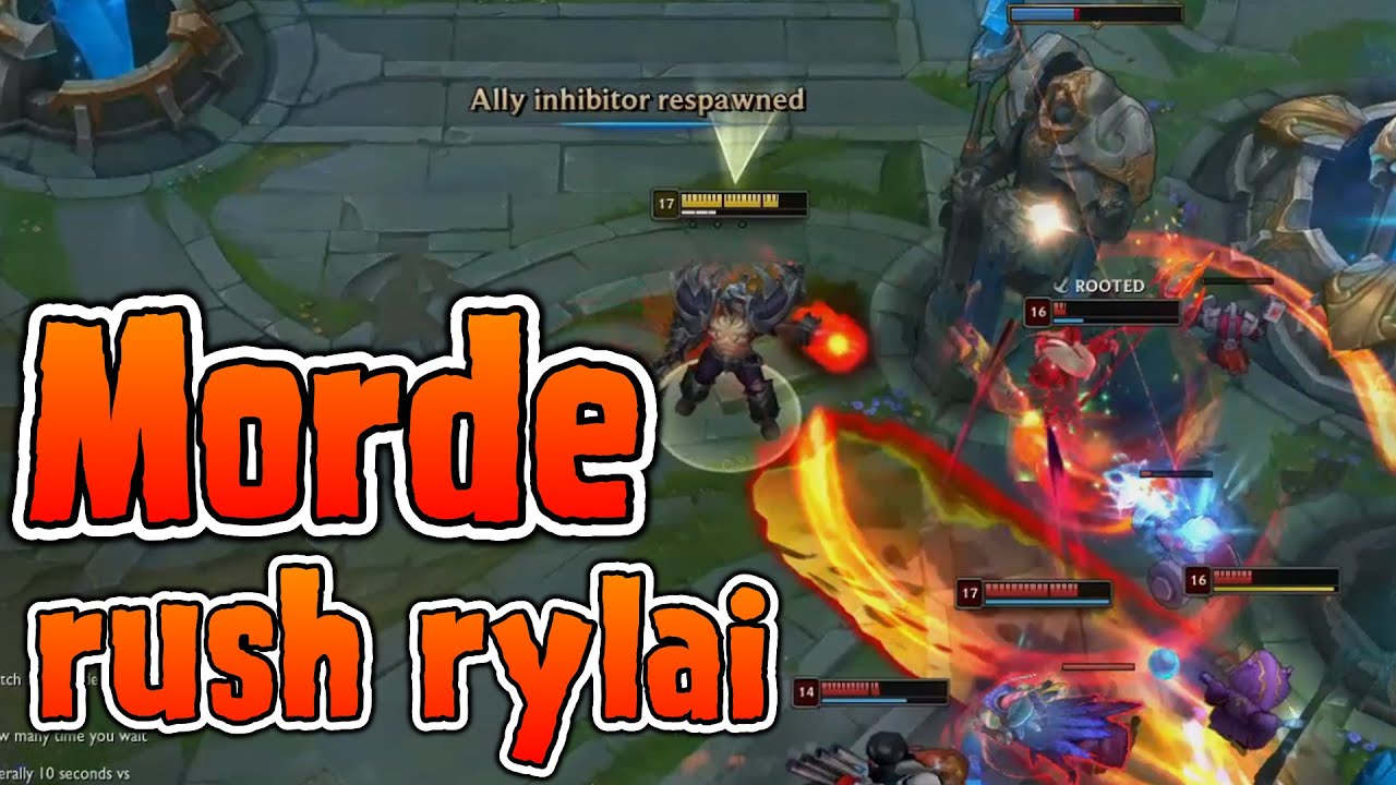Le buff du rylai est trop bien pour contrer les ranges top - YouTube