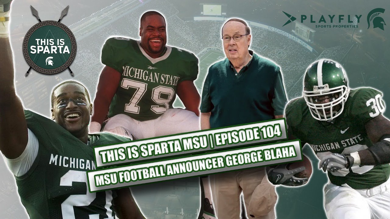 George Blaha Michigan State football & Detroit Pistons Broadcaster LIVE ...