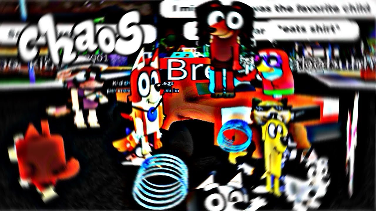 Bluey RP with fans quickly goes chaotic. (Gameplay) FT. VRG.RL - YouTube