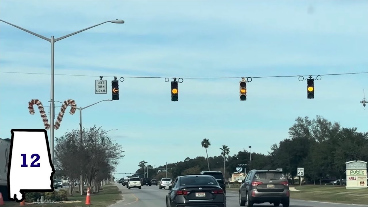 Alabama Traffic Lights 12 - YouTube