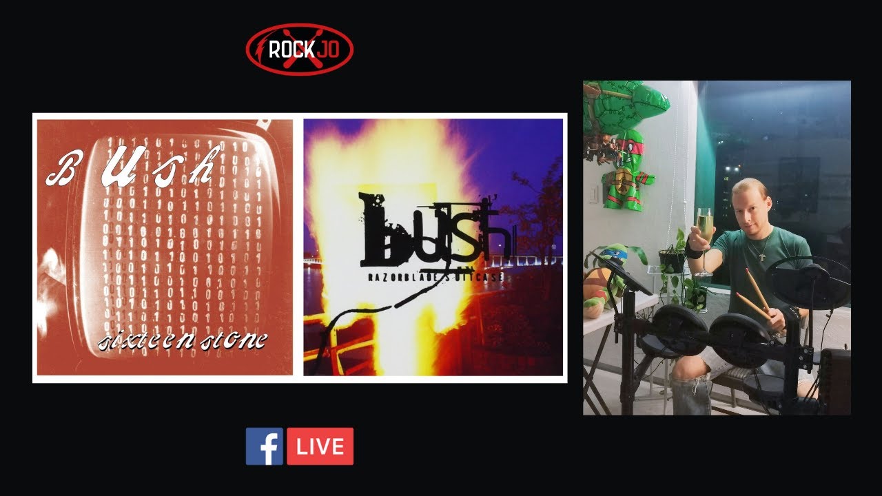 Bush - Sixteen Stone II / Razorblade Suitcase III (Live Drum Session) 🔥 ...