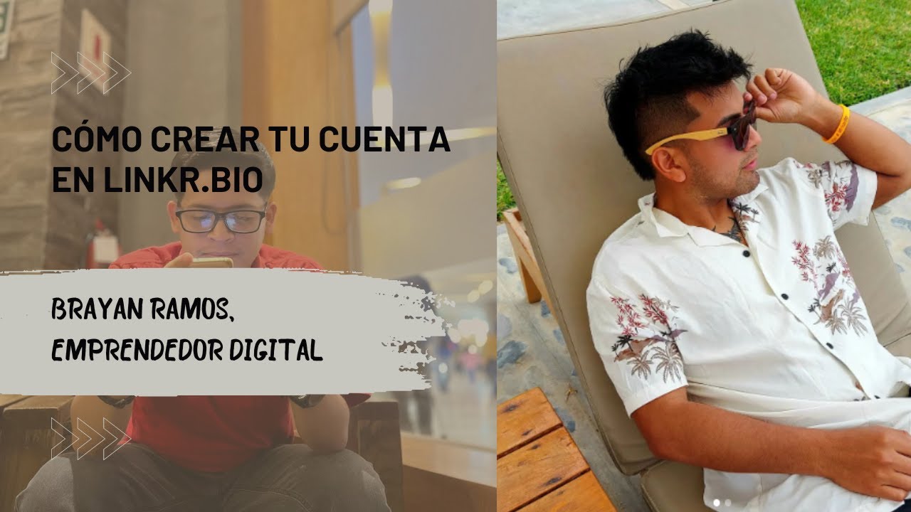 ¿Cómo crear una cuenta en Linkr.Bio? - Brayan Ramos - YouTube