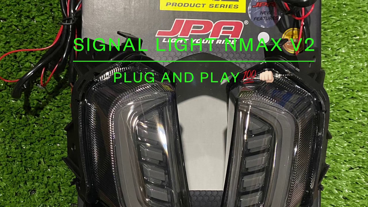 Nmax2020 Jpa Signal Light Sample - YouTube