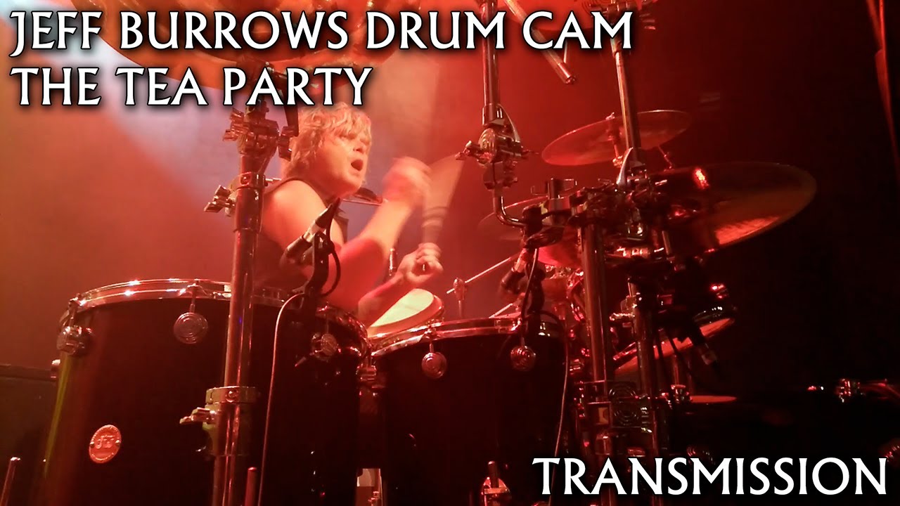 THE TEA PARTY - Jeff Burrows "Transmission" Drum Cam Live at the Enmore, Sydney (November 10 ...