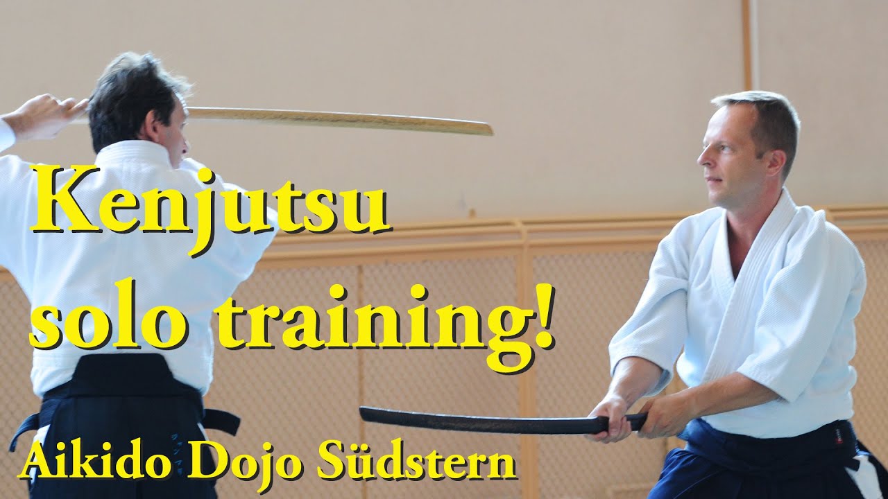 Kenjutsu solo training (cuts and Kashima Shinryu katas) /Jean Marie ...