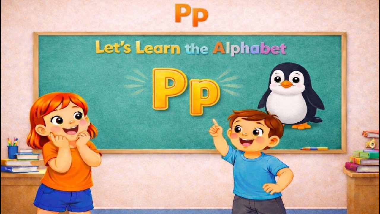 Learn the Letter P with Mimi | Alphabet P for Kids | Mimi English World ...