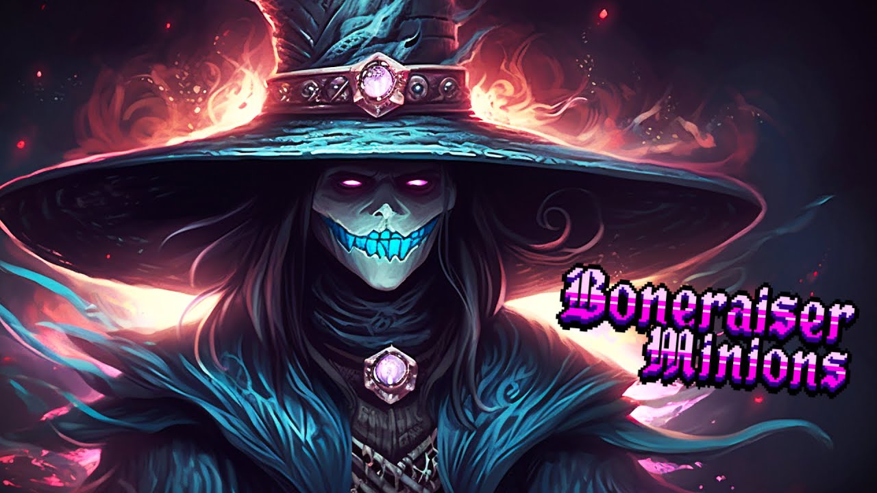 We try to survive in a SORROWFUL FOREST in Boneraiser Minions - YouTube