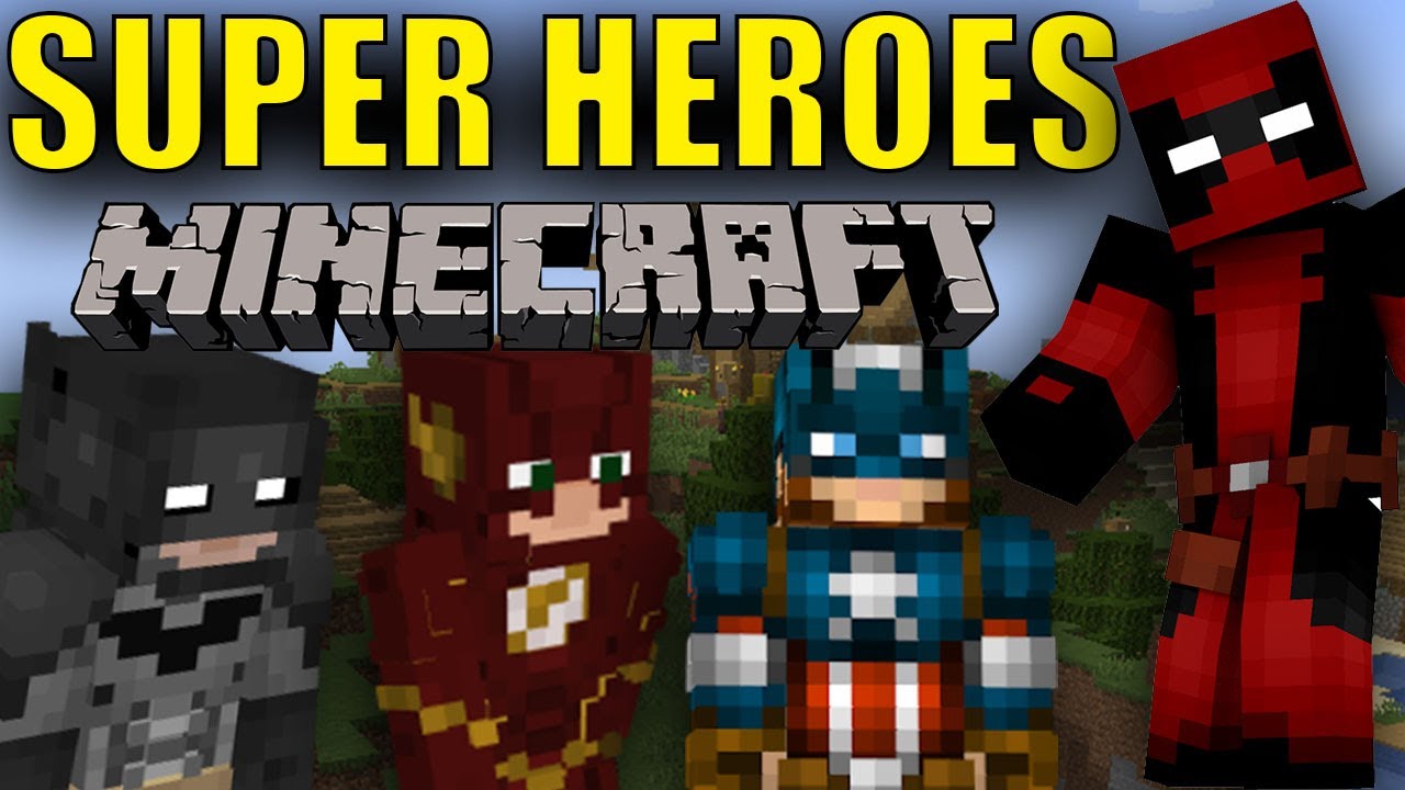 🦸‍♂️ Mod de super héroes 🦸‍♂️ para Minecraft - Review - YouTube