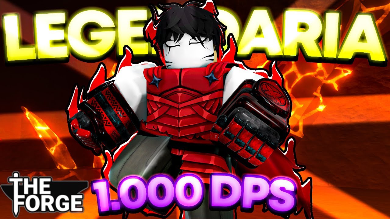 CREE la MEJOR ARMA LEGENDARIA de TODO The Forge - YouTube