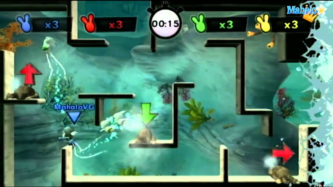 Raving Rabbids Travel in Time Walkthrough - Bouncearium: Ice Ice Maybe ...
