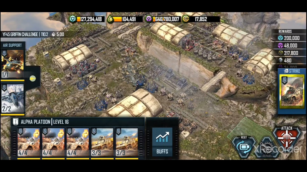 WCRA Imminent Assault, 217k map, Aquila, Corvus, 45sec, 2k oil - YouTube