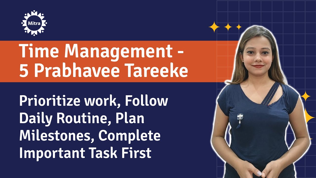 5 Effective Ways To Manage Time - YouTube