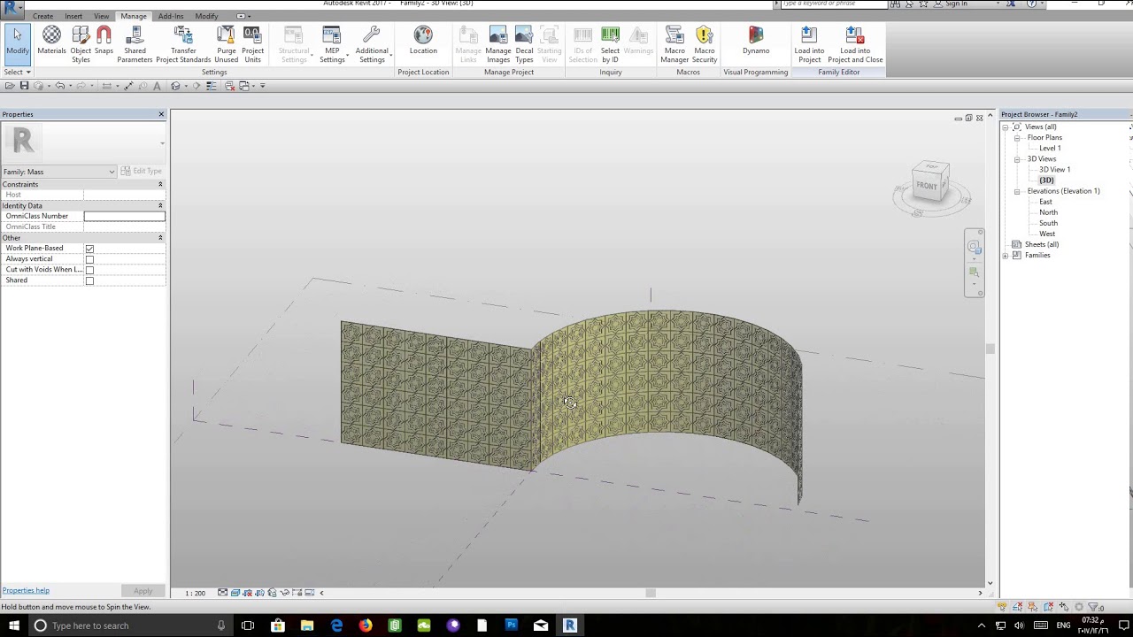 Revit _ Islamic Pattern - YouTube