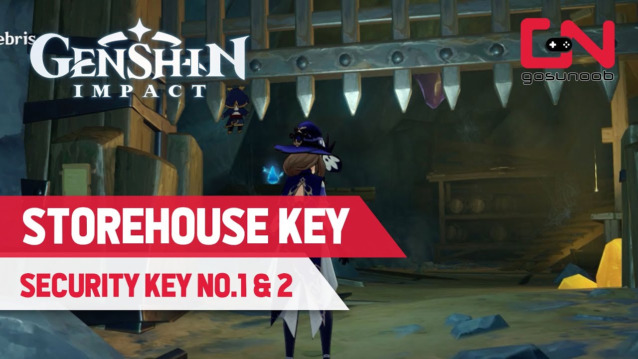 Genshin Impact Where to Find STOREHOUSE SECURITY KEY No. 1 & 2 - YouTube