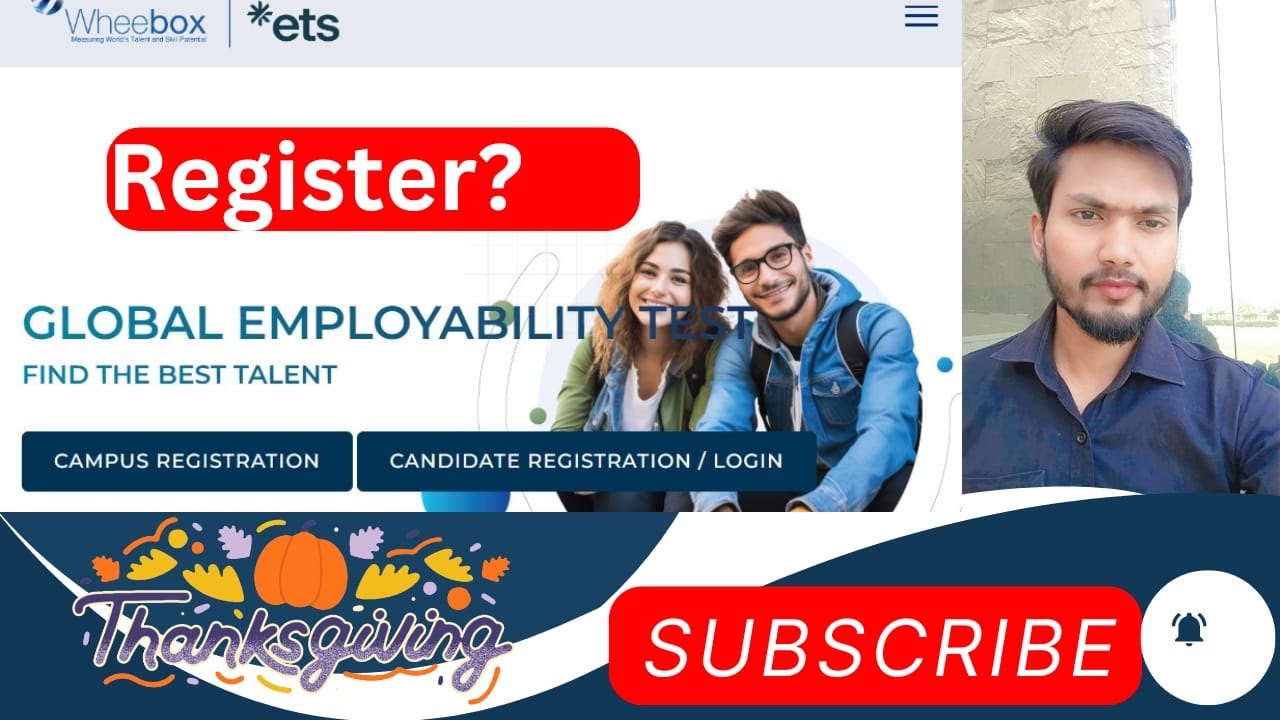 Global employability Test Registration || आज मैंने Global Employability ...
