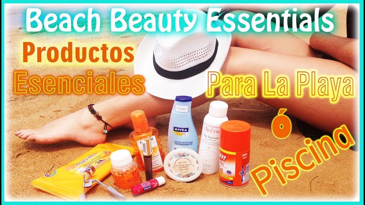 Summer Beach Essentials / Productos Esenciales Para La Playa ó Piscina ...