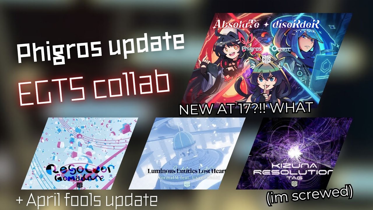 [Phigros] EGTS Collab Part 2 + April Fools 2025 update showcase - YouTube