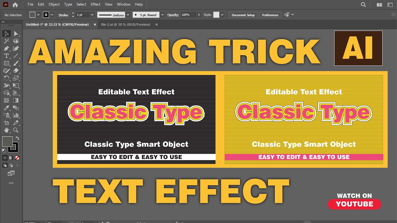 How To Create Double Stroke Text Effect Tips Trick Stylish 3D Text Effect Into Shapes How To Create Double Stroke Text Effect Tips Trick Stylish 3D Text Effect Into Shapes
