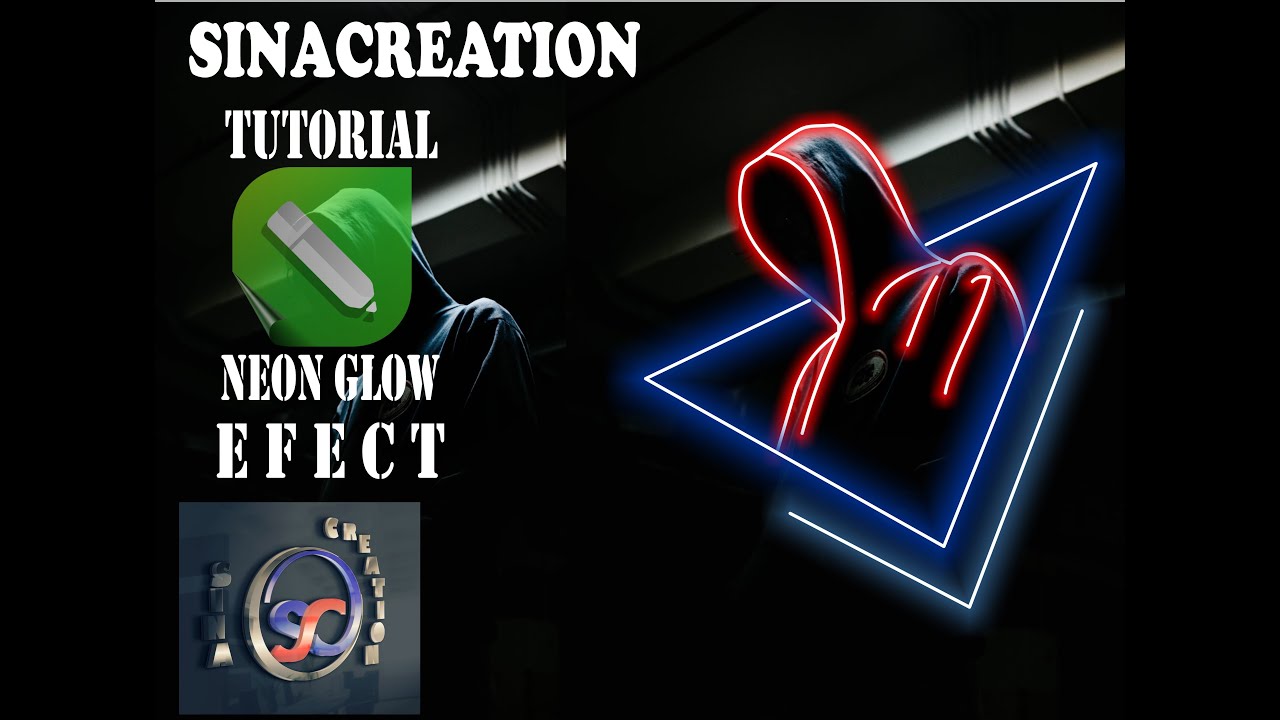 How to Create Neon Glow Effect Lights in Coreldraw || ඔයාගෙම photo එකක් ...