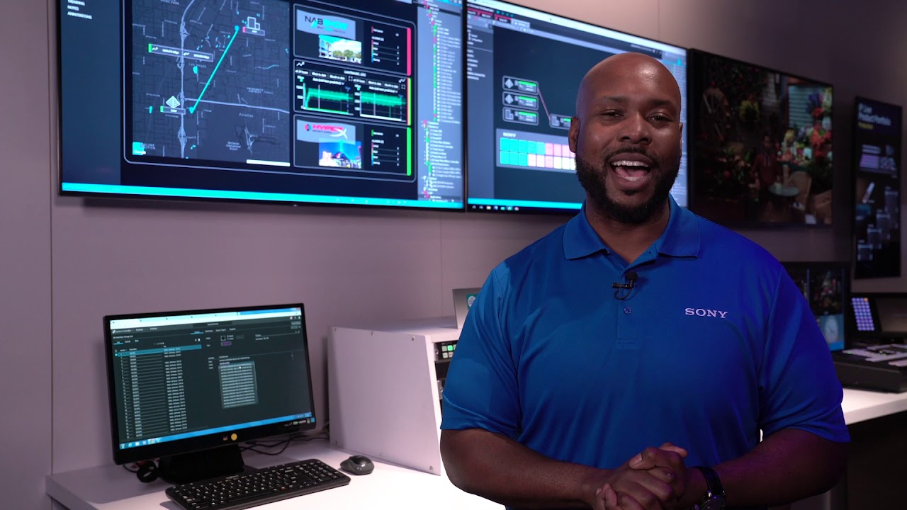 Sony IP Live Production | NAB 2019 - YouTube