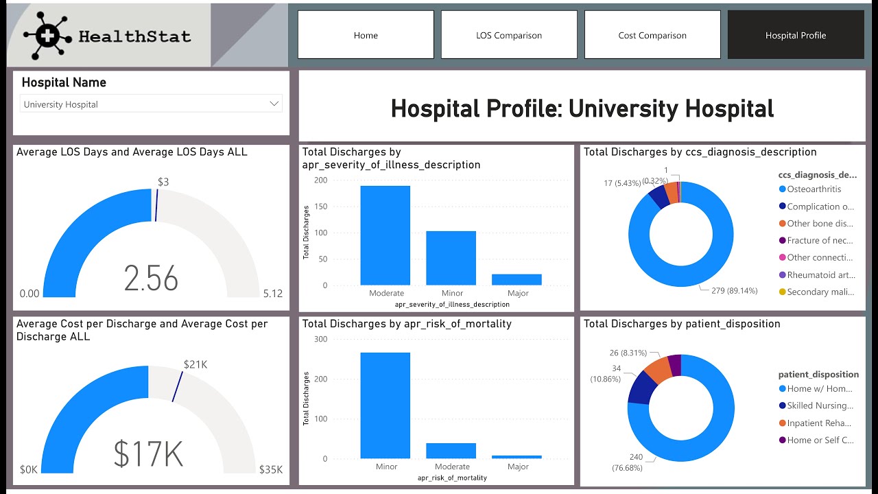 Power BI Project: Analyzing Healthcare Data in New York State - YouTube
