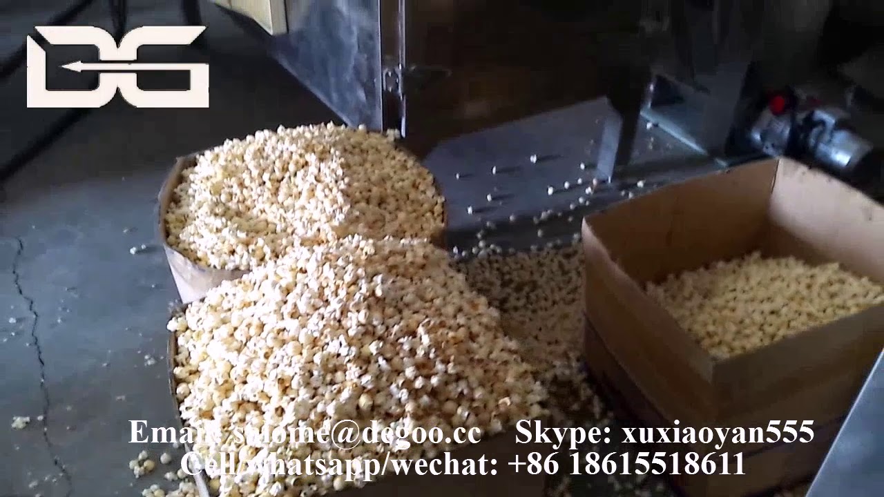 300kg Hot Air Corn Popcorn Popper Airflow Maize Popping Machine from ...