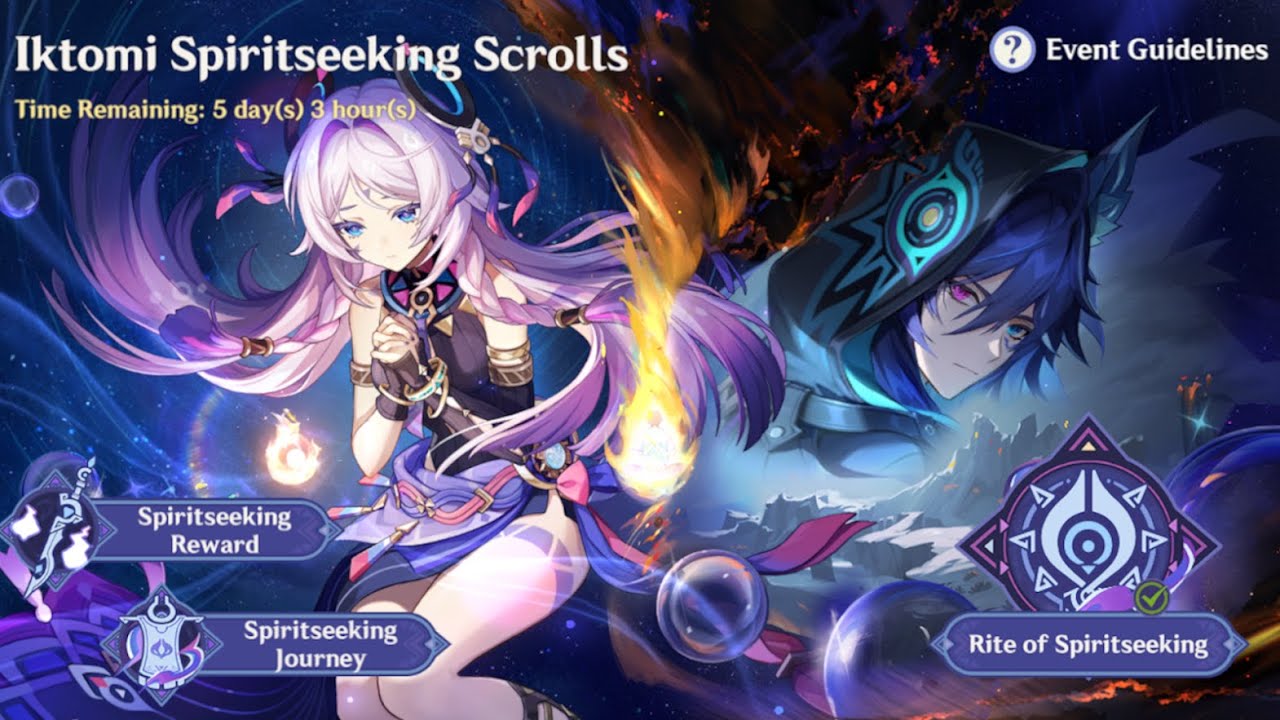 【V5.2 Genshin Impact】Iktomi Spiritseeking Scrolls #01 - YouTube