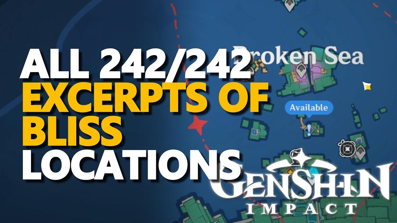 All Excerpts of Bliss Simulanka Chests Locations Genshin Impact - YouTube
