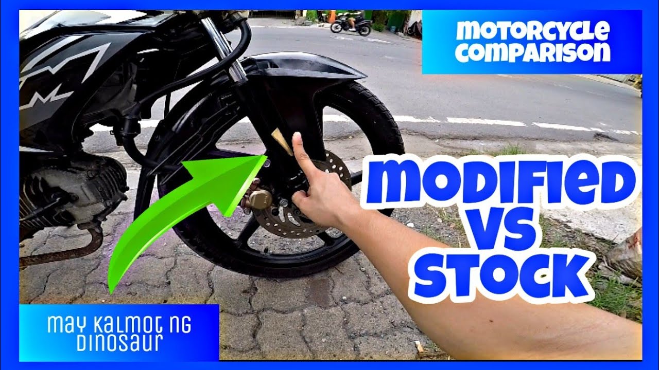 MODIFIED VS STOCK | MOTORCYCLE COMPARISON | Motovlog #34 - YouTube