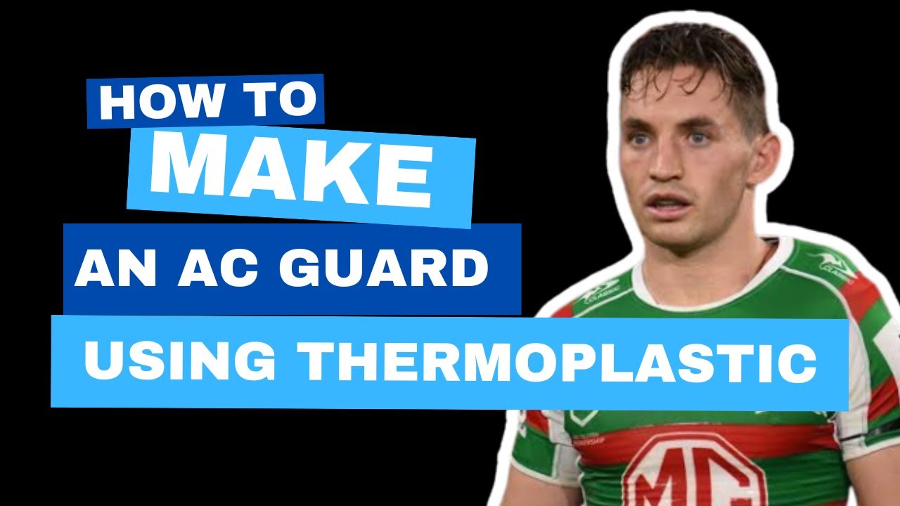 How to make an AC joint Guard using thermoplastic - YouTube