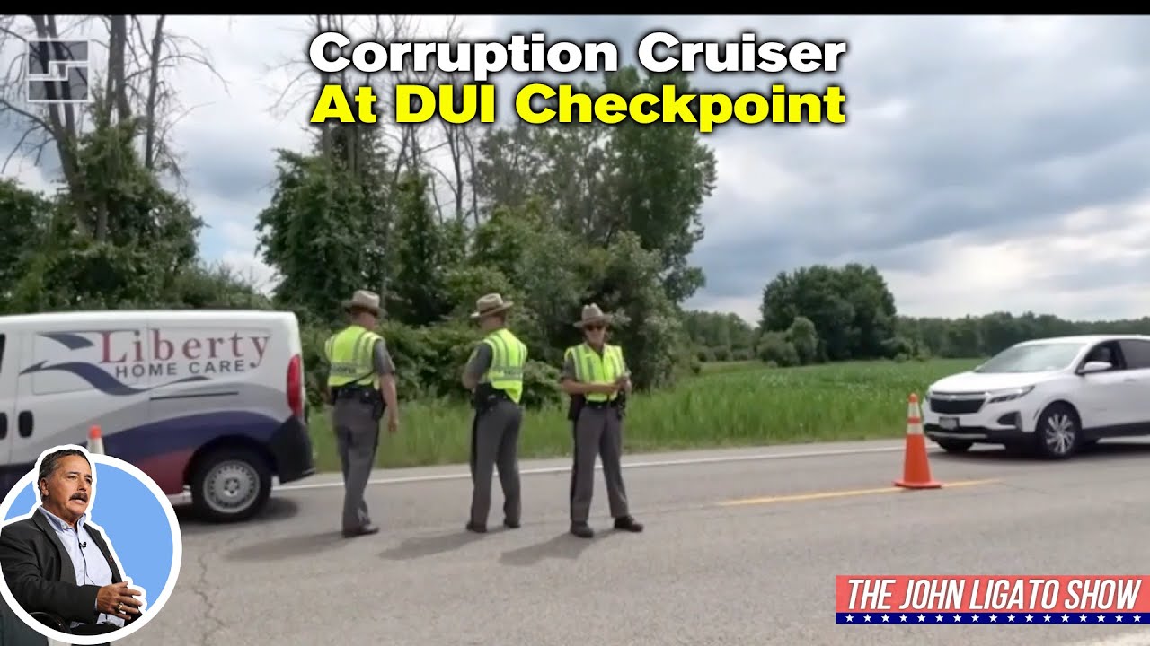 Corruption Cruiser At DUI Checkpoint - YouTube
