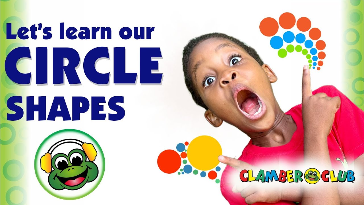 Learning my CIRCLE shapes - Early Learning activities and Kids Action ...