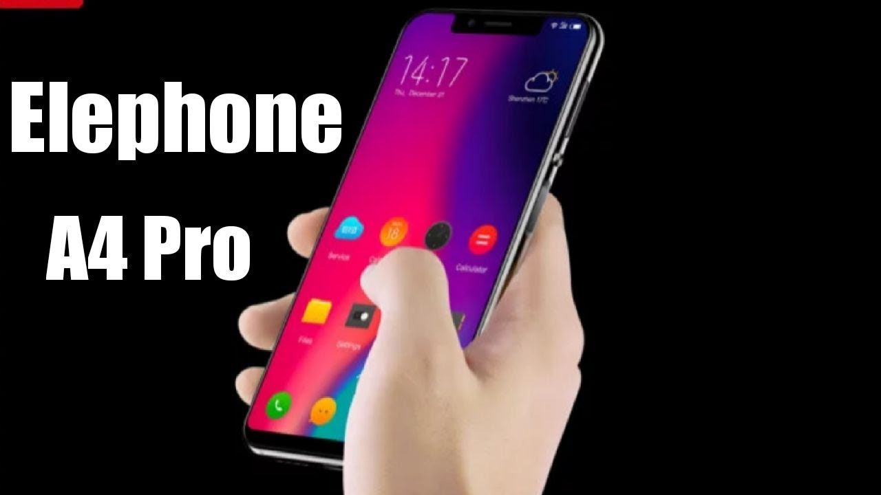 Elephone A4 Pro First Look - YouTube