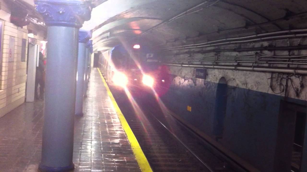 NYC Subway train (Path) 14th st - YouTube