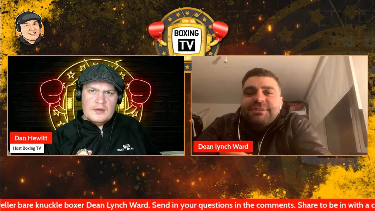 Dean Lynch Ward Interview vs Decca Heggie - Boxing TV - YouTube