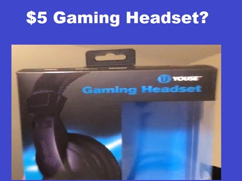 Five Dollar Gaming Headset? - YouTube