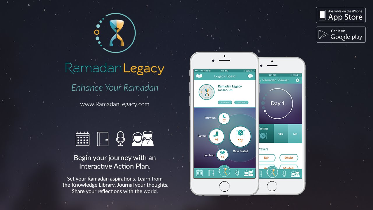 Ramadan Legacy Mobile App Promo 2015 - YouTube