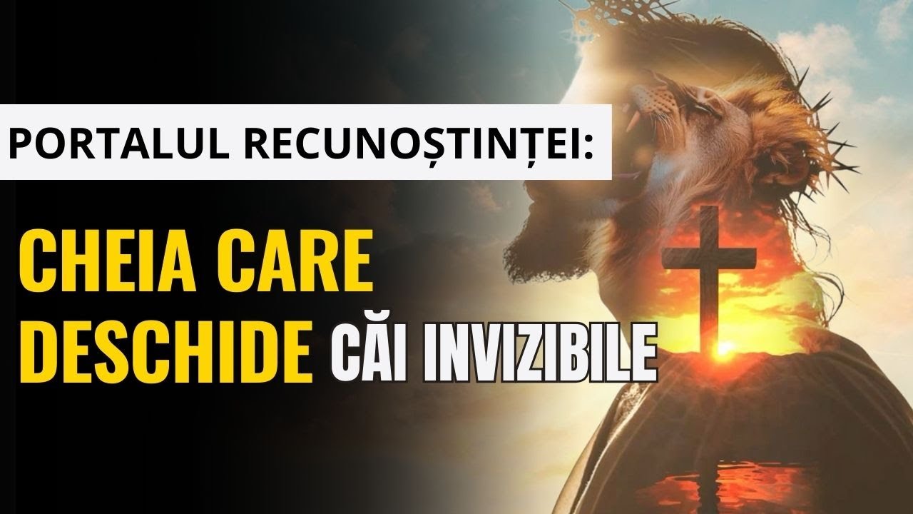 RECUNOȘTINȚA este PORTALUL care DESCHIDE DRUMURI acolo unde TOTUL părea ...