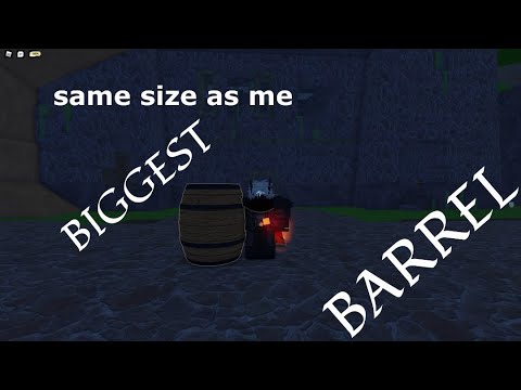 Biggest barrel in Deepwoken? - YouTube