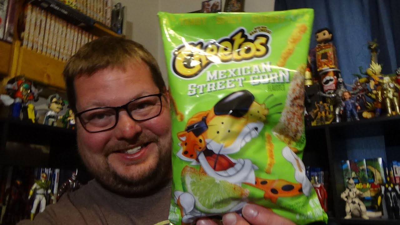 Tank Tries Cheetos Mexican Street Corn flavored - YouTube
