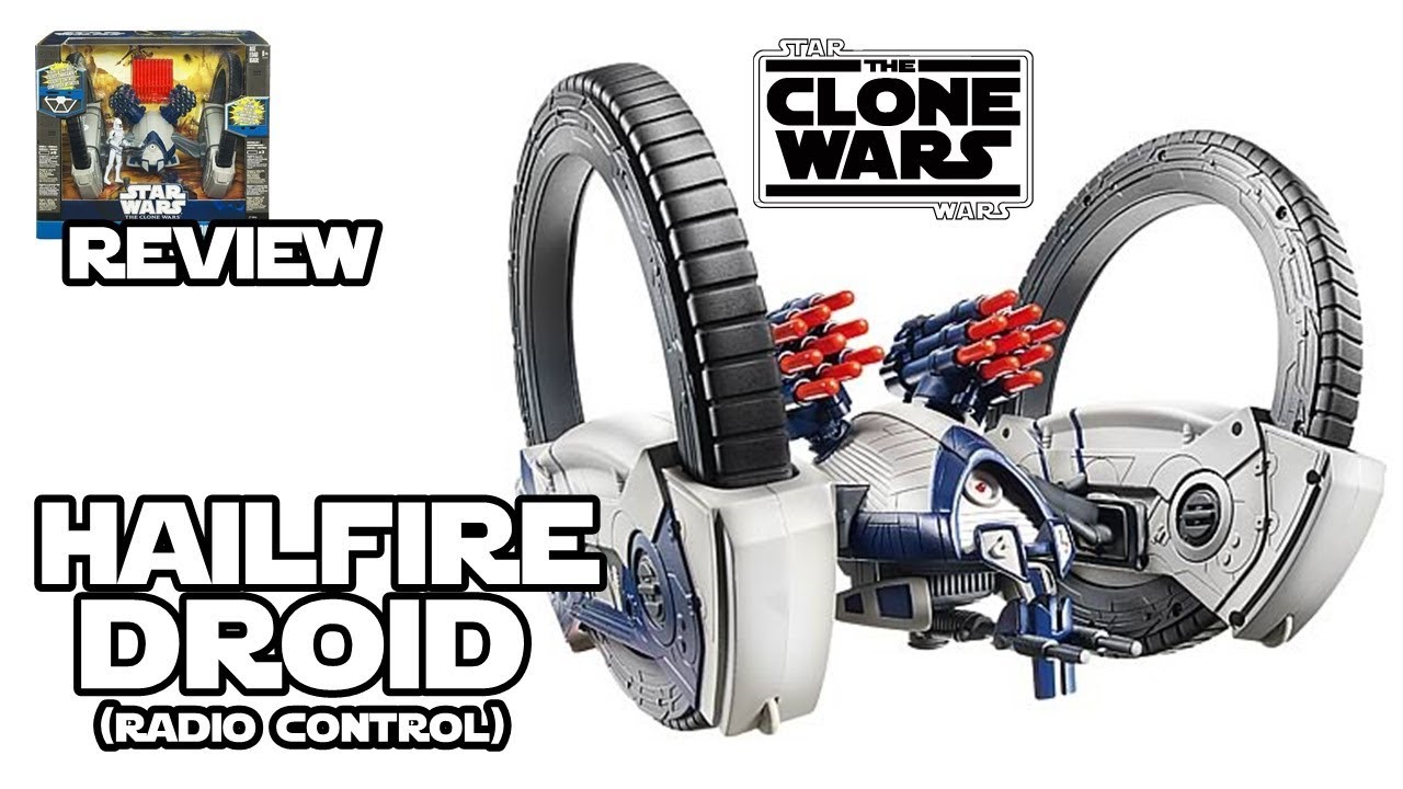 Review Star wars - Hailfire Droid Radio Control - The Clone Wars ...