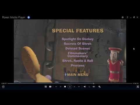 Shrek Anniversary Edition 2010 DVD (UPHE reprint 2018) Menu walkthrough ...
