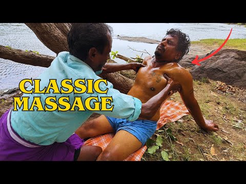 🔱Hogenakkal ASMR River 🛌Bed Oil 💆Massage | Hear The Pure Natural 🍃Sounds Make You Relaxed #relaxing