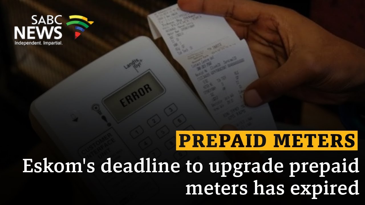 Prepaid Meters | Upgrade deadline expires - YouTube