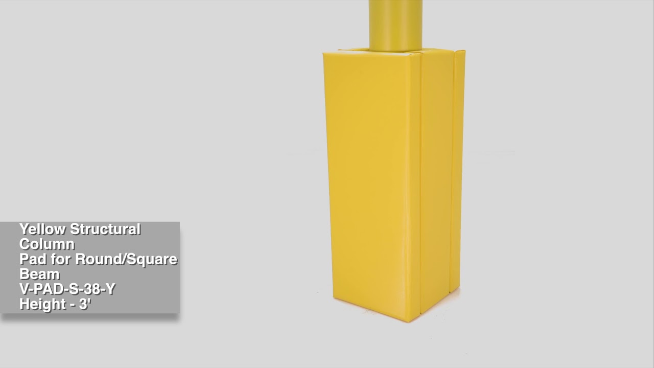 V-PAD Building Protective Column Pads - YouTube