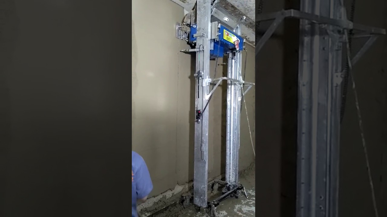 wall Plaster \render machine - YouTube