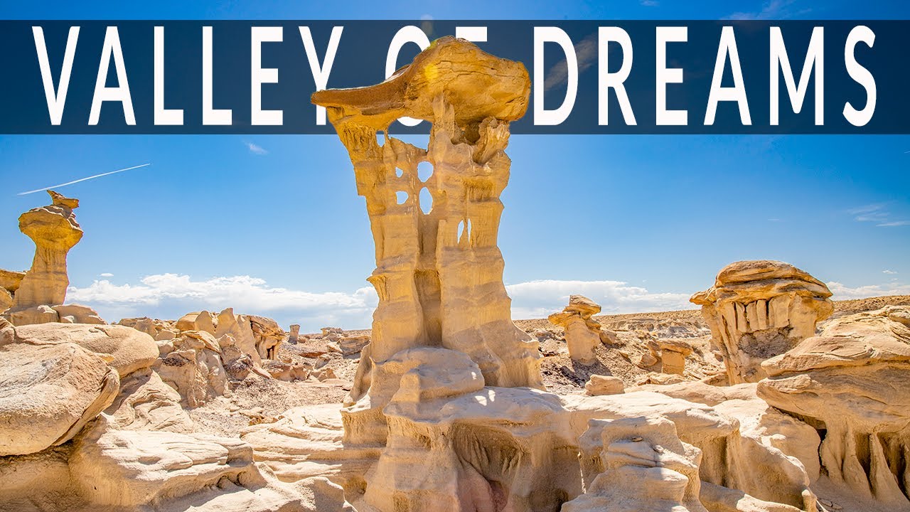 Valley of Dreams (Ah-Shi-Sle-Pah), New Mexico - YouTube