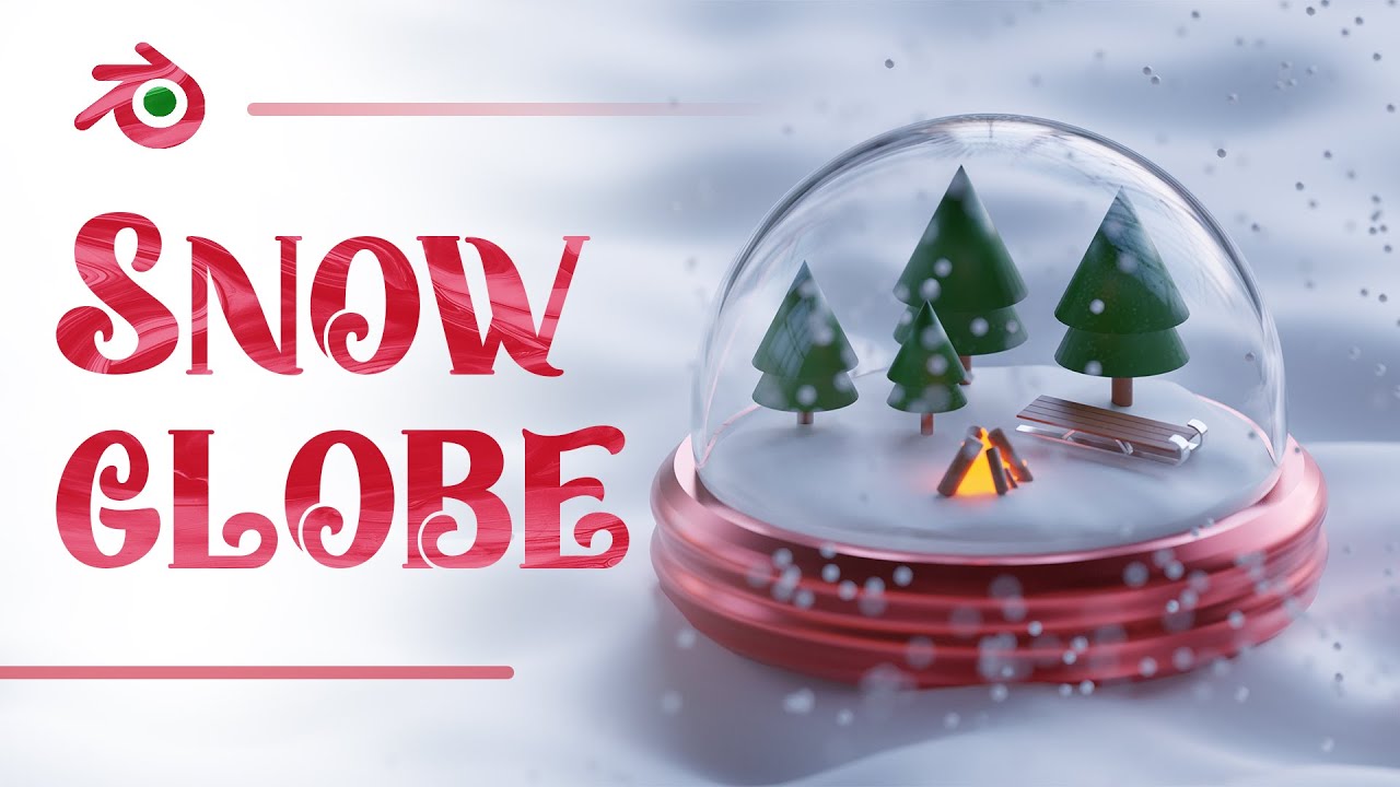Modeling a Snow-Globe in Blender 3D | Tutorial - YouTube